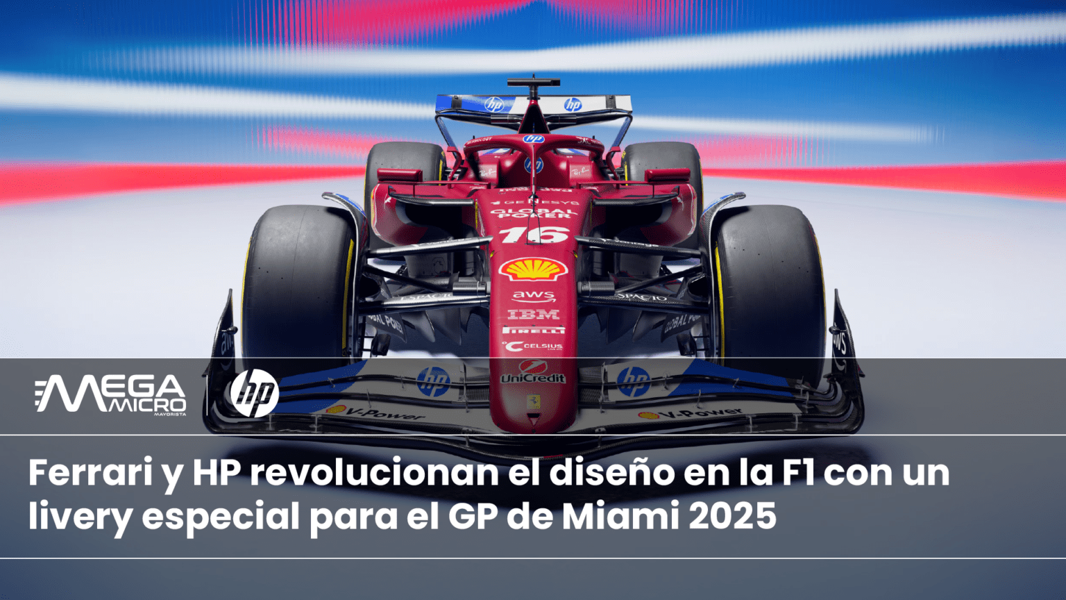 Ferrari y HP revolucionan el diseño en la F1 con un livery especial ...
